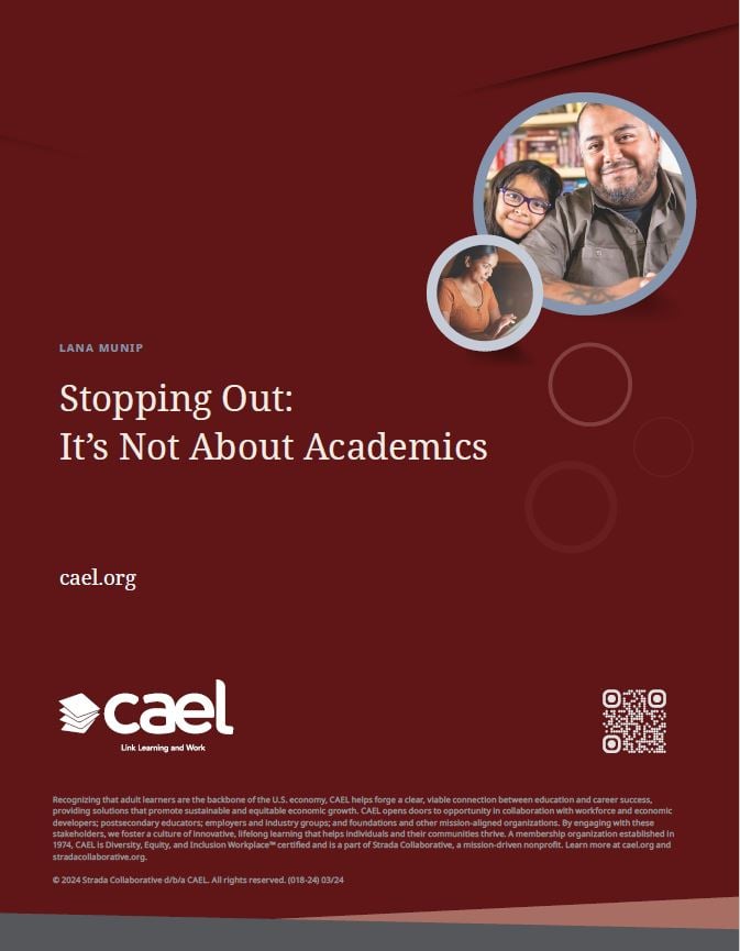 Stopping Out: It's Not About Academics - CAEL Research Brief